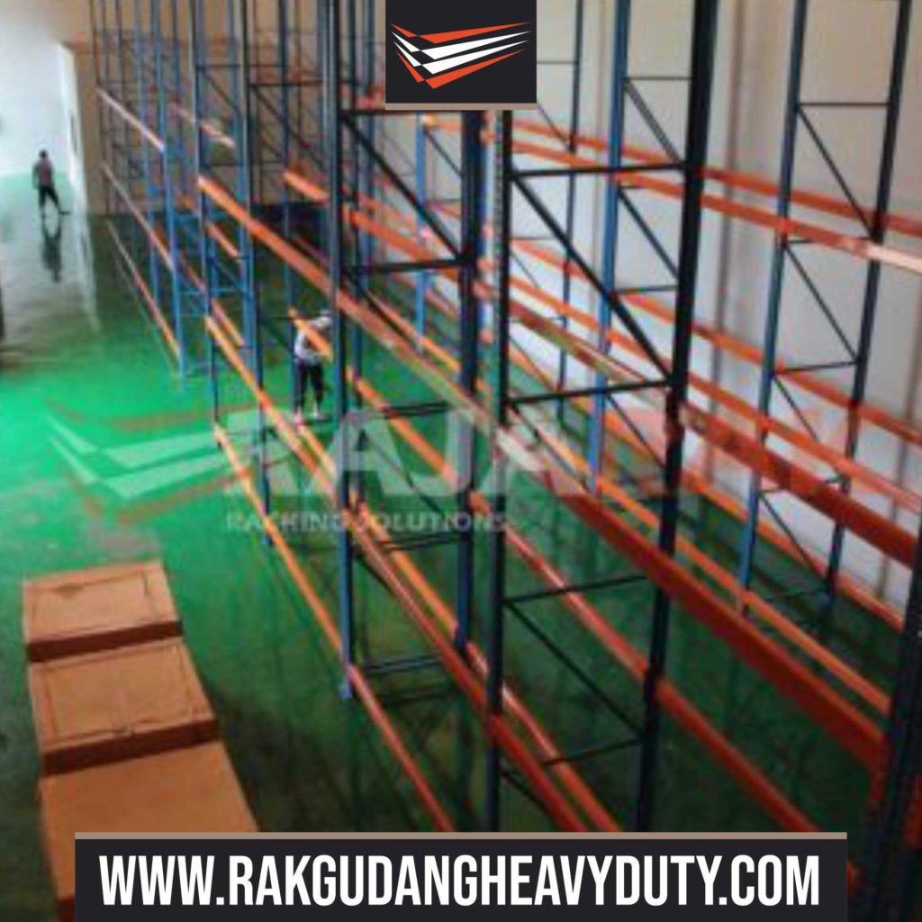 RAK GUDANG HEAVY DUTY UNTUK WAREHOUSE PABRIK / INDUSTRI