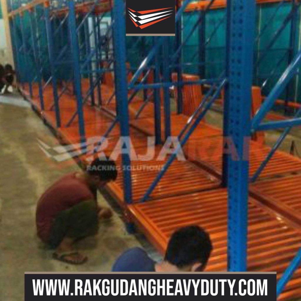 RAK GUDANG HEAVY DUTY UNTUK WAREHOUSE PABRIK / INDUSTRI