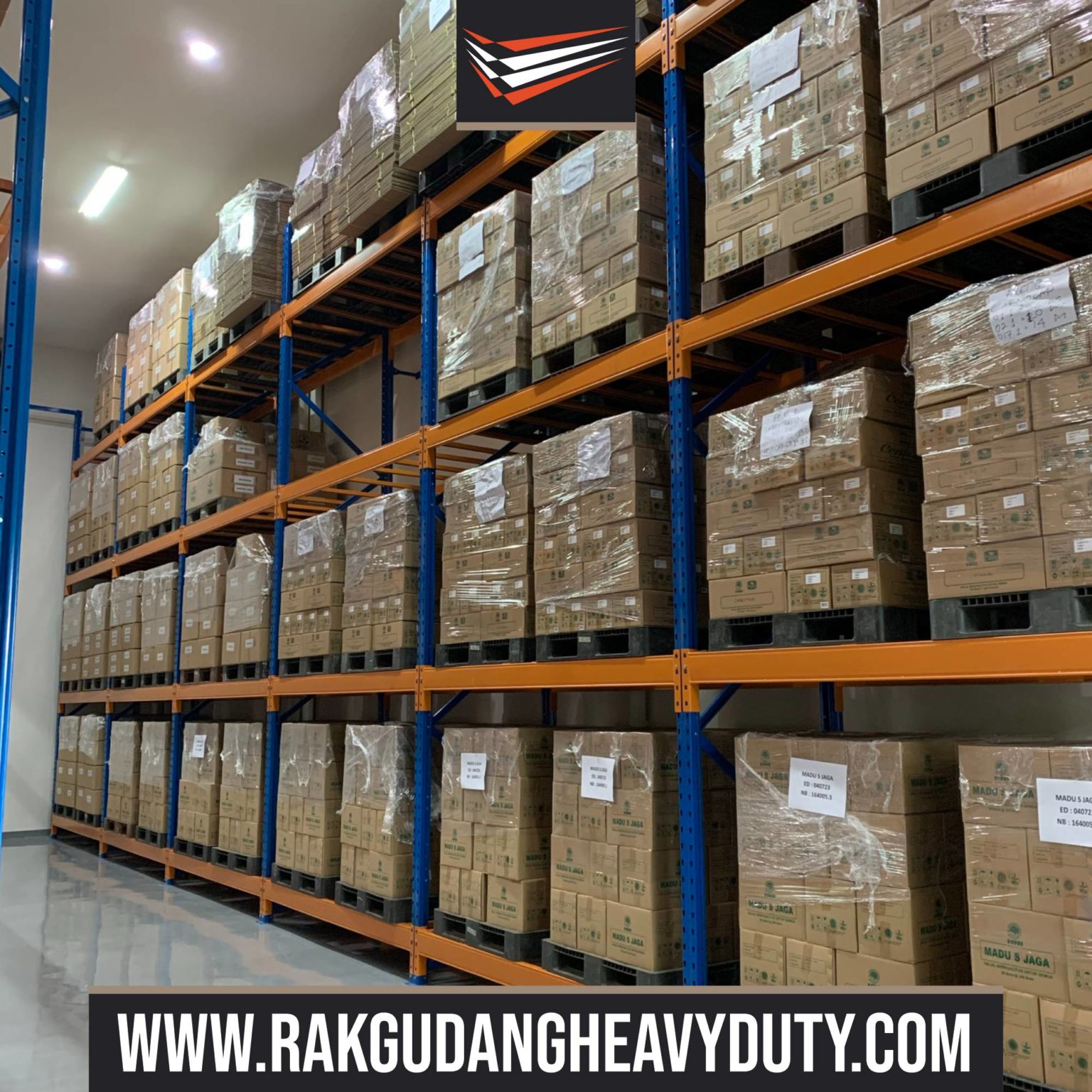 Rak Material : Media Penyimpanan Bahan Baku Bisnis Anda - Rak Gudang ...