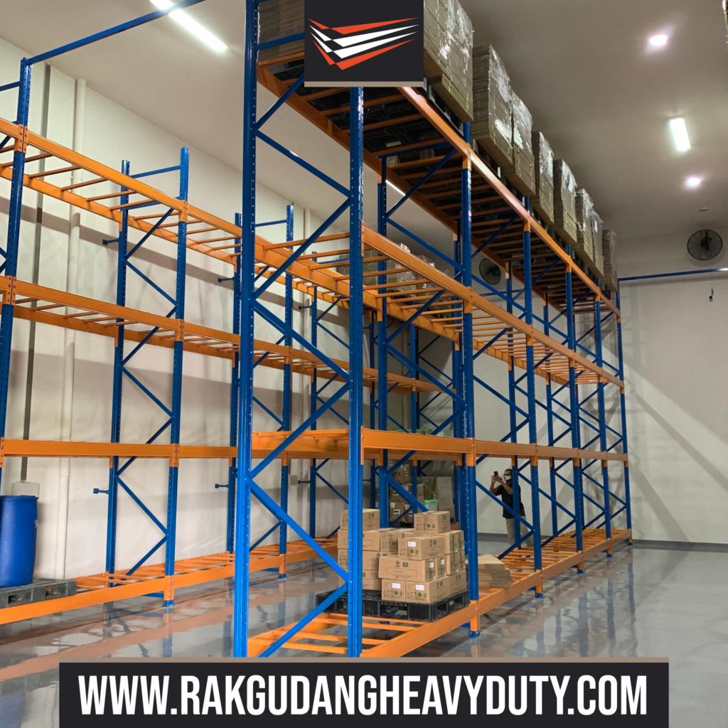 Galeri Instalasi Rak Gudang Heavy Duty di Gudang PT. HNI Bekasi - Rak ...