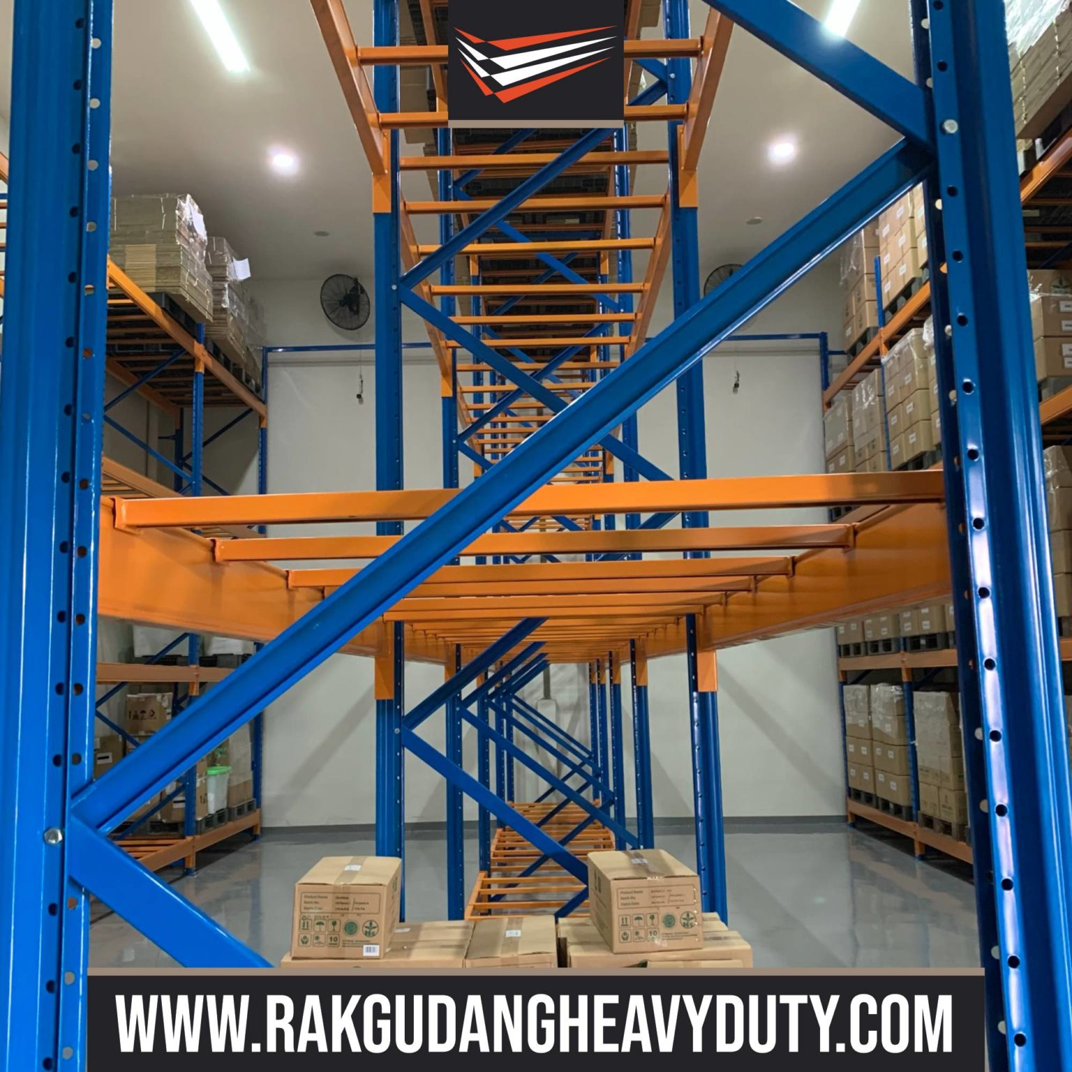 Galeri Instalasi Rak Gudang Heavy Duty di Gudang PT. HNI Bekasi - Rak ...