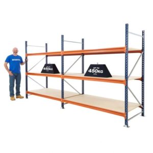 COMMERCIAL STORAGE SHELVES - Rak Pallet Besi Gudang Ukuran Besar ...