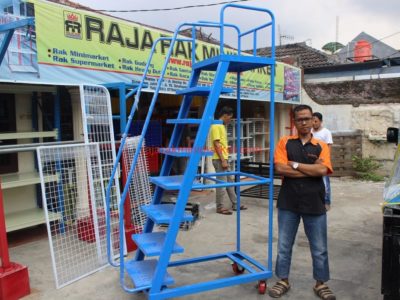 tangga dorong gudang - Jual Rak Gudang Heavy Duty Berkualitas ke ...