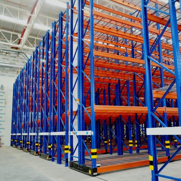 MOBILE PALLET RACKING SYSTEM