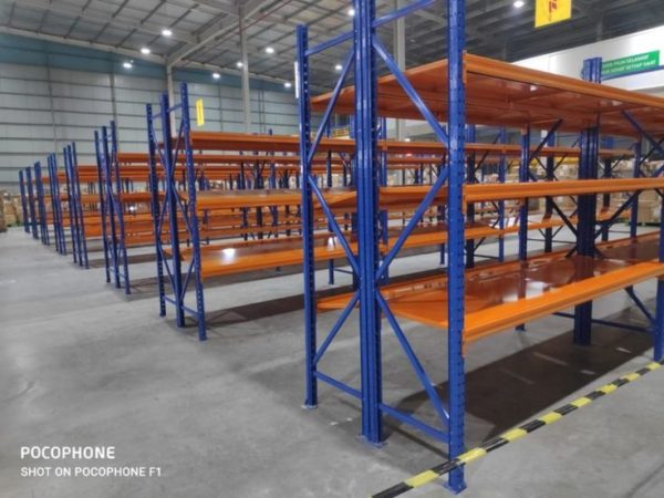 MEDIUM DUTY RACKING SYSTEM UNTUK WAREHOUSE UKURAN SEDANG