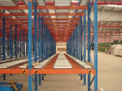 PALLET FLOW RACKING SYSTEM