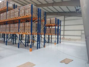 STEEL WAREHOUSE PALLET RACKING