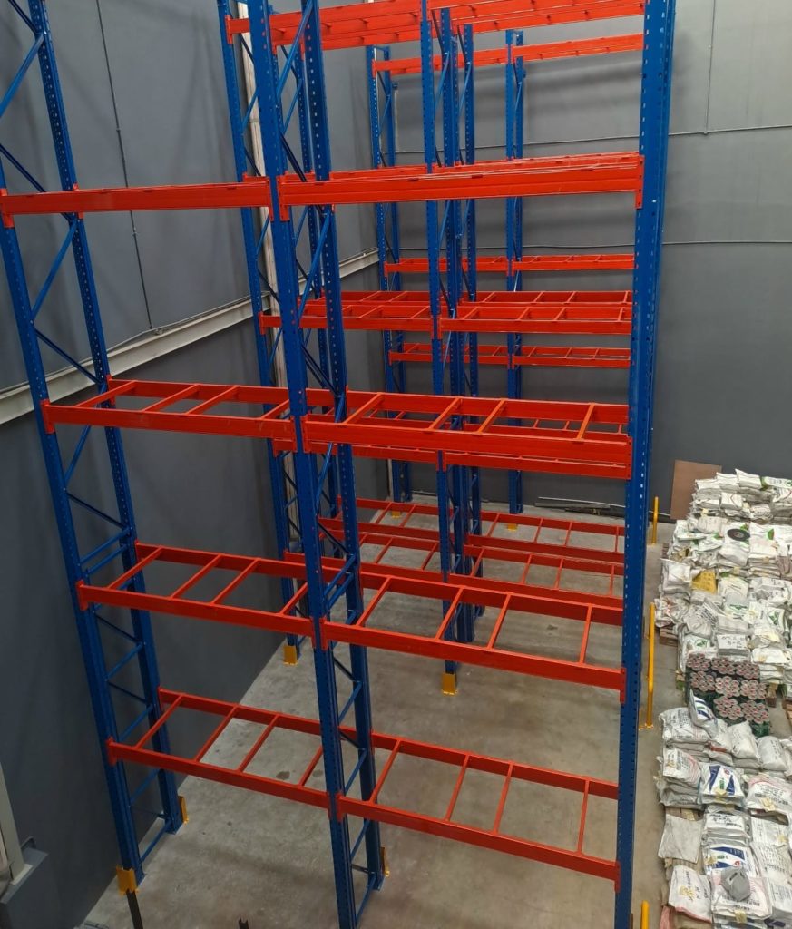 RAK GUDANG HEAVY DUTY SUPER BERAT KAPASITAS 4 TON PER LEVEL