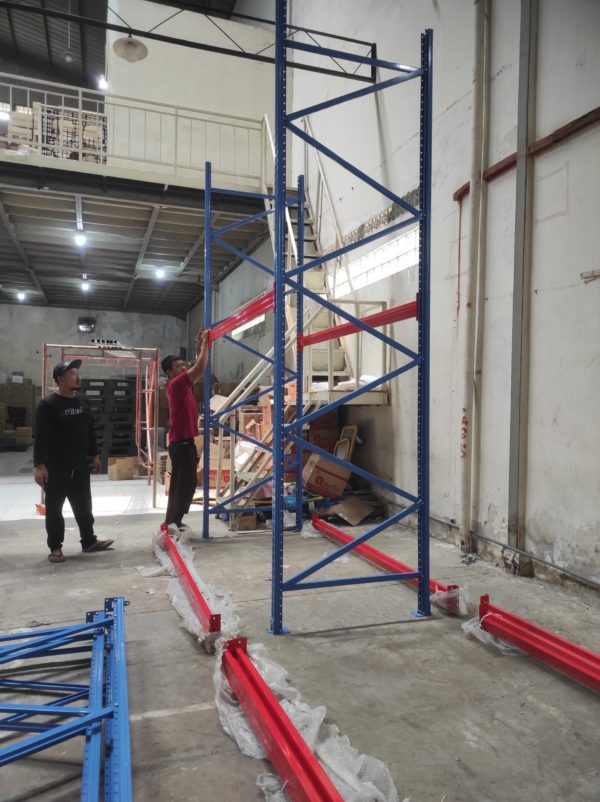 RAK GUDANG HEAVY DUTY TIPE RR-1000 DI PENJARINGAN JAKARTA UTARA