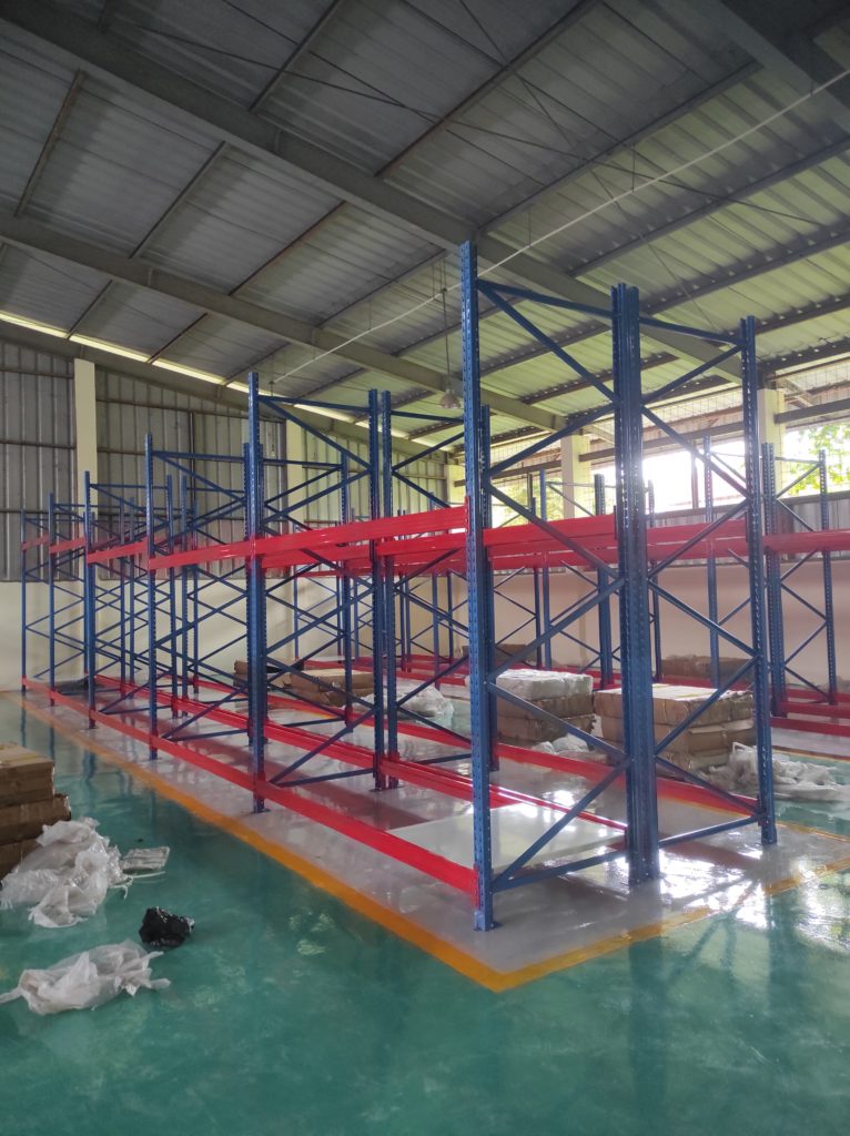 RAK GUDANG HEAVY DUTY TIPE RR-1000 DI GUDANG PERTAMINA INDRAMAYU - RAK ...