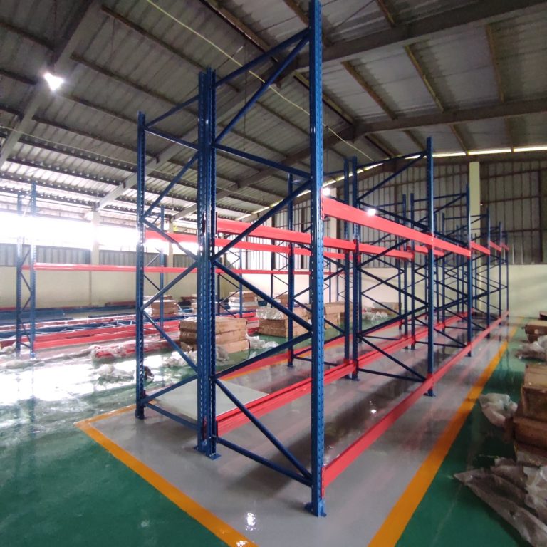 RAK GUDANG HEAVY DUTY TIPE RR-1000 DI GUDANG PERTAMINA INDRAMAYU - Rak ...