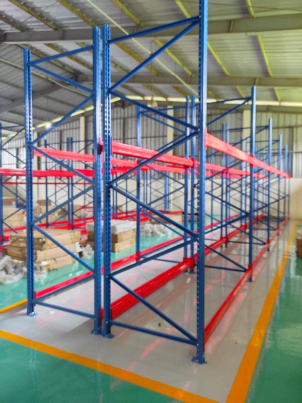 RAK GUDANG HEAVY DUTY TIPE RR-1000 DI GUDANG PERTAMINA INDRAMAYU - Rak ...