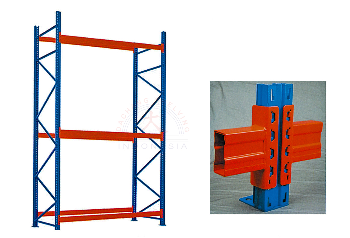 RAK PALLET BESI GUDANG UKURAN BESAR TIPE RR-2000 RAJARAK