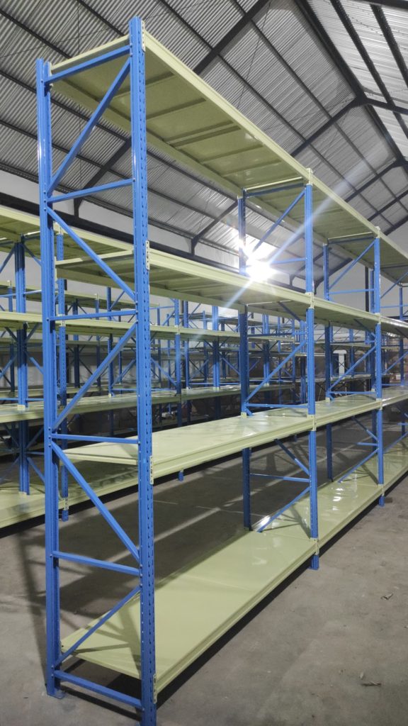 RAK MEDIUM DUTY KAPASITAS 500 KG TIPE RR-500 TINGGI 300 CM